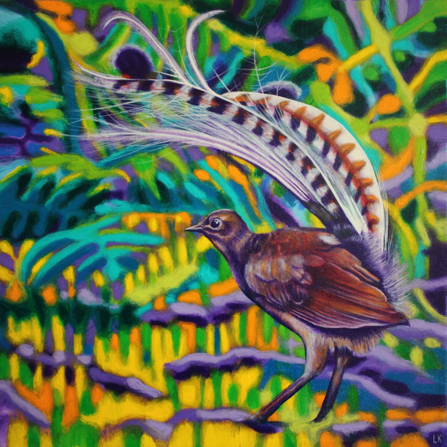 Luke Luke Kelly Artwork - Luke Kelly, artwork, painting, parrots, birds ...